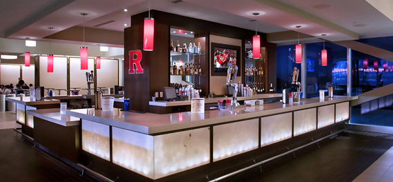 The Rutgers Club Bar, Livingston Dining Commons - Epic Millwork